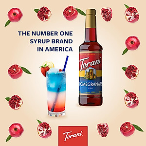 Torani Syrup, Pomegranate, 25.4-Ounce PET Bottle