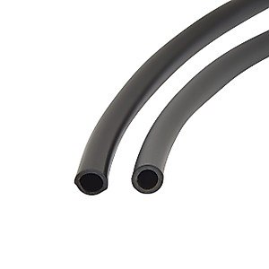 Raindrip 016005P 1/4-Inch Drip Irrigation Supply Tubing, 50-Foot, for Irrigation Drippers, Drip Emitters, and Drip Systems, Black Polyethylene