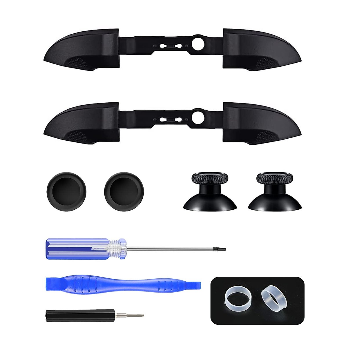 Replacement Lb Rb Bumper Button for Xbox Series X Controller,Replacement Bumper & Thumbsticks for Xbox Series X Controller,LB RB Buttons & Joysticks Replacement Parts for Xbox Series X Controller