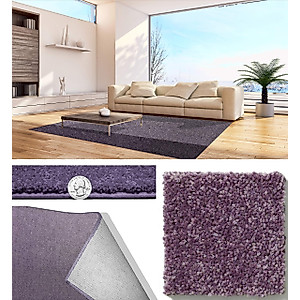 KOECKRITZ Rugs 'Your Rug' Indoor Area Rug | Soft & Colorful | Violet Crush | Custom-Cut & Made-to-Order