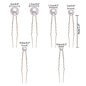 inSowni 26 Pack Gold Wedding Bridal Hair Side Combs+U Shaped Hair Pins Clips Barrettes Leaf Flower Rhinestone Pearl Hair Pieces Updo Accessories Jewelry Headpieces for Women Girls Brides Bridesmaids