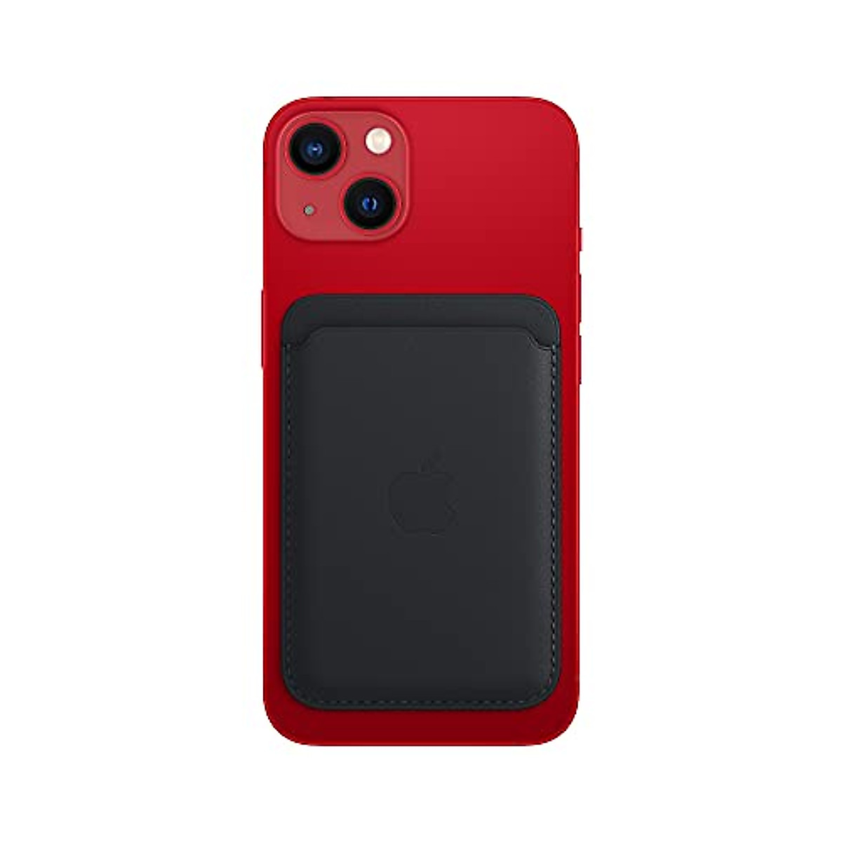 Apple Leather Wallet with MagSafe (for iPhone) - Now with Find My Support - Midnight