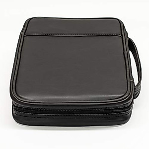 Armor of God Metallic Silver Polyurethane Bible Cover, Large Print