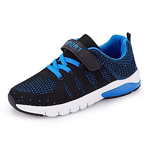 Caitin Kids Running Tennis Shoes Lightweight Casual Walking Sneakers for Toddler Little Big Boys and Girls