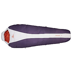 Kelty Cosmic 20 Degree Down Sleeping Bag - Ultralight Backpacking Camping Sleeping Bag with Stuff Sack, Women's Regular