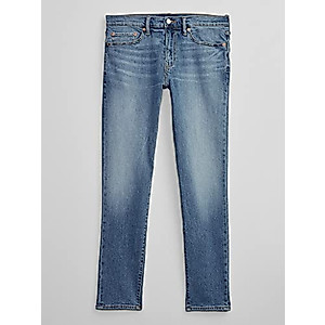 GAP Mens Slim Taper Fit Jeans, Light Wash, 30W x 32L US