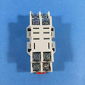 RLY Sockt, Stndrd, Squre, 8 Pin, Scrw Clamp