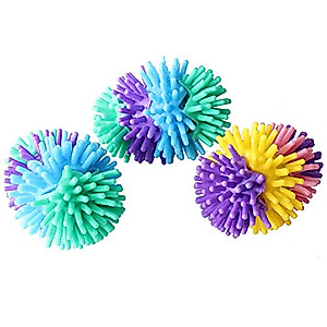 37133 3pcs Spiky Egg Foot Talon Toy Bird Parrot cat Dog Kid Party Favor Bouncing Craft Game Foot