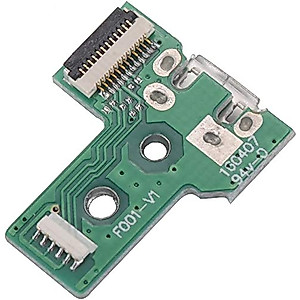 eXtremeRate Repair Parts USB Charging Port Charger Socket Board Replacement 12 Pin Flex Cable for ps4 3rd Generation JDS-030 JDM-030