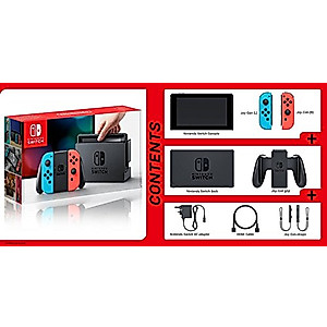 Nintendo Switch with Joy-Con Pick You Own System Bundle Options: Edition, Color, Games, Extra Controller, Case