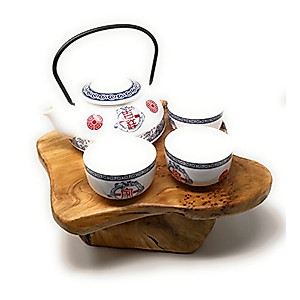 THY COLLECTIBLES Cedar Wood Potted Plant Stand Garden Pots Containers Vase Fishbowl Wooden Stand 11.5"