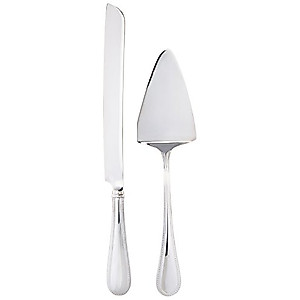 Reed & Barton Lyndon 2pc Dessert Set, 0.8 LB, Metallic