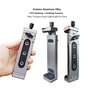 Aluminum IPad Pro Tripod Mount Adapter Holder With Cold Shoe Ball Head and Bluetooth Shutter for iPad Pro 12.9 11 10.5, iPad Air Mini, Surface Galaxy Tab, Video Recording 3.5 to 13.5" iPhone Tablet