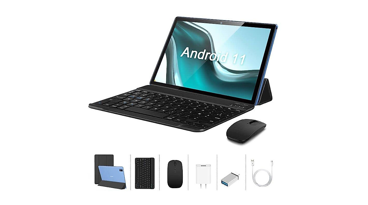 DUODUOGO 10.1'' Tablet - 2 in 1 Powerhouse