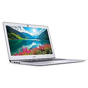 Acer Chromebook 14 CB3-431-12K1 14" Chromebook - 1366 x 768 - Atom x5 E8000-4 GB RAM - 32 GB Flash Memory - Sparkly Silver - Chrome OS - Intel HD Graphics - ComfyView - English (US) Keyboard -