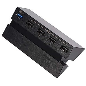 USB Hub 5-Port Portable Wear-Resisting Compatible with Game Console