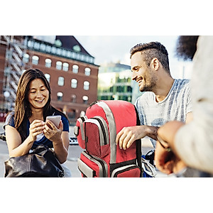 Emergency Zone | Urban Backpack (Red) - 48L