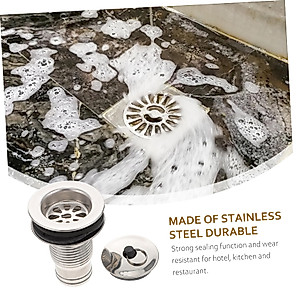 Strainer Tub Stopper Sink Drain Stopper Sink Plug Bathroom Bath Stopper Sink Water Stopper Tub Drain Plug Bath Plugs Kitchen Sink Stoppers Bathtub Plugs