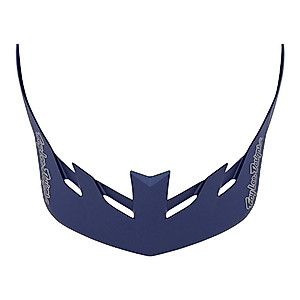 Troy Lee Designs Flowline Adult Bicycle Helmet MIPS EPP Lightweight Vented Adjustable Detachable Visor All Mountain Enduro, Gravel, Trail, BMX, Off-Road MTB (Dark Blue, MD/LG)