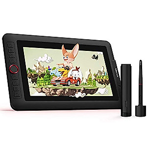 XPPen Artist12 Pro 11.6" Drawing Tablet with Screen Pen Display Full-Laminated Graphics Tablet with Tilt Function Battery-Free Stylus and 8 Shortcut Keys(8192 Levels Pen Pressure and 72% NTSC)