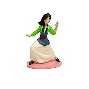 Mulan Playful In Action PVC Cake Topper Figure Figurine Rare Collect New 3” Gift