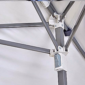 E-Z UP Spectator Instant Shelter Canopy, 13' x 13' with 169 sq ft of Shade, Vented Roof, Gray Dual Tone