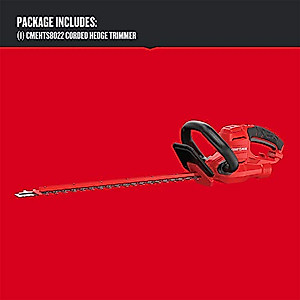 CRAFTSMAN Hedge Trimmer with POWERSAW, 3.8-Amp, 22-Inch (CMEHTS8022)