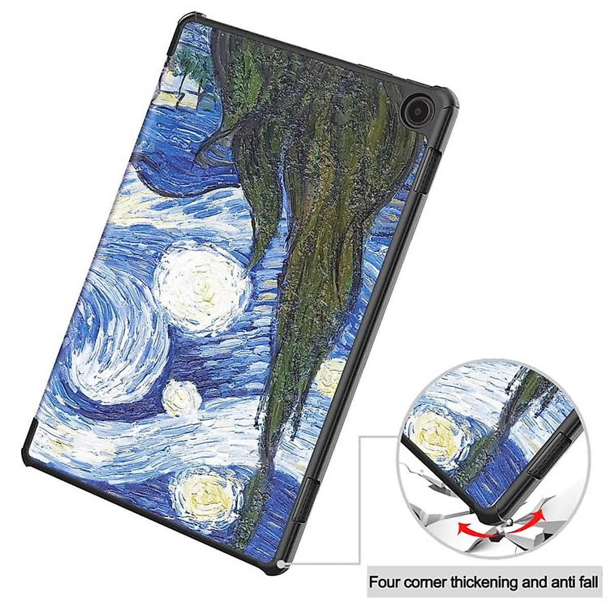 Case for Amazon Fire Max 11 Tablet (13th Generation, 2023 Release), Slim Folding Stand Cover Case for Fire 11 Tablet with Auto Wake/Sleep, Starry Sky