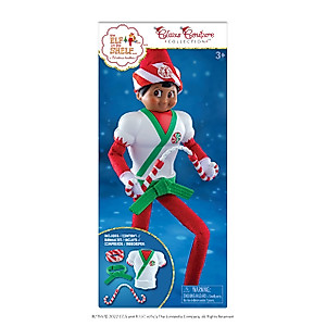 Elf On The Shelf Scout Boy (Blue Eyed Boy) with Karate Kicks Set Bundle