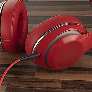 GEEKRIA Nylon Braided Audio Cable Compatible with Beats Solo3.0, Solo2.0, Solo1.0, Studio3, Studio2, Studio, Executive, Pro, Mixr Cable, 3.5mm Aux Replacement Stereo Cord (4 ft/1.2 m)