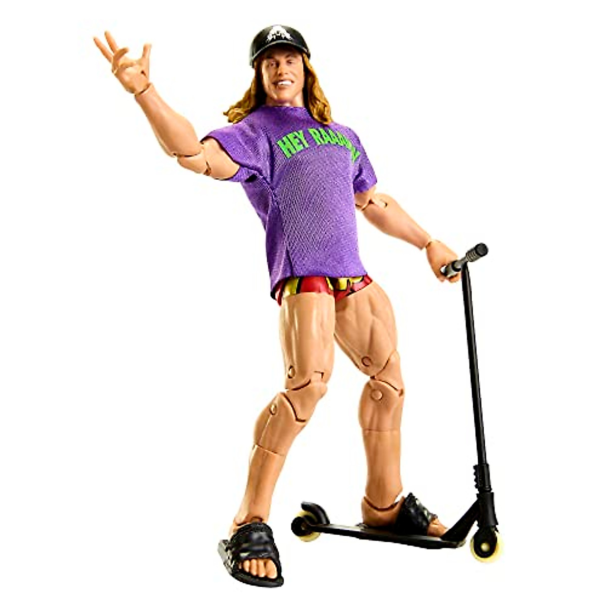 Mattel WWE Riddle Elite Collection Action Figure, Deluxe Articulation & Life-like Detail with Iconic Accessories, 6-inch