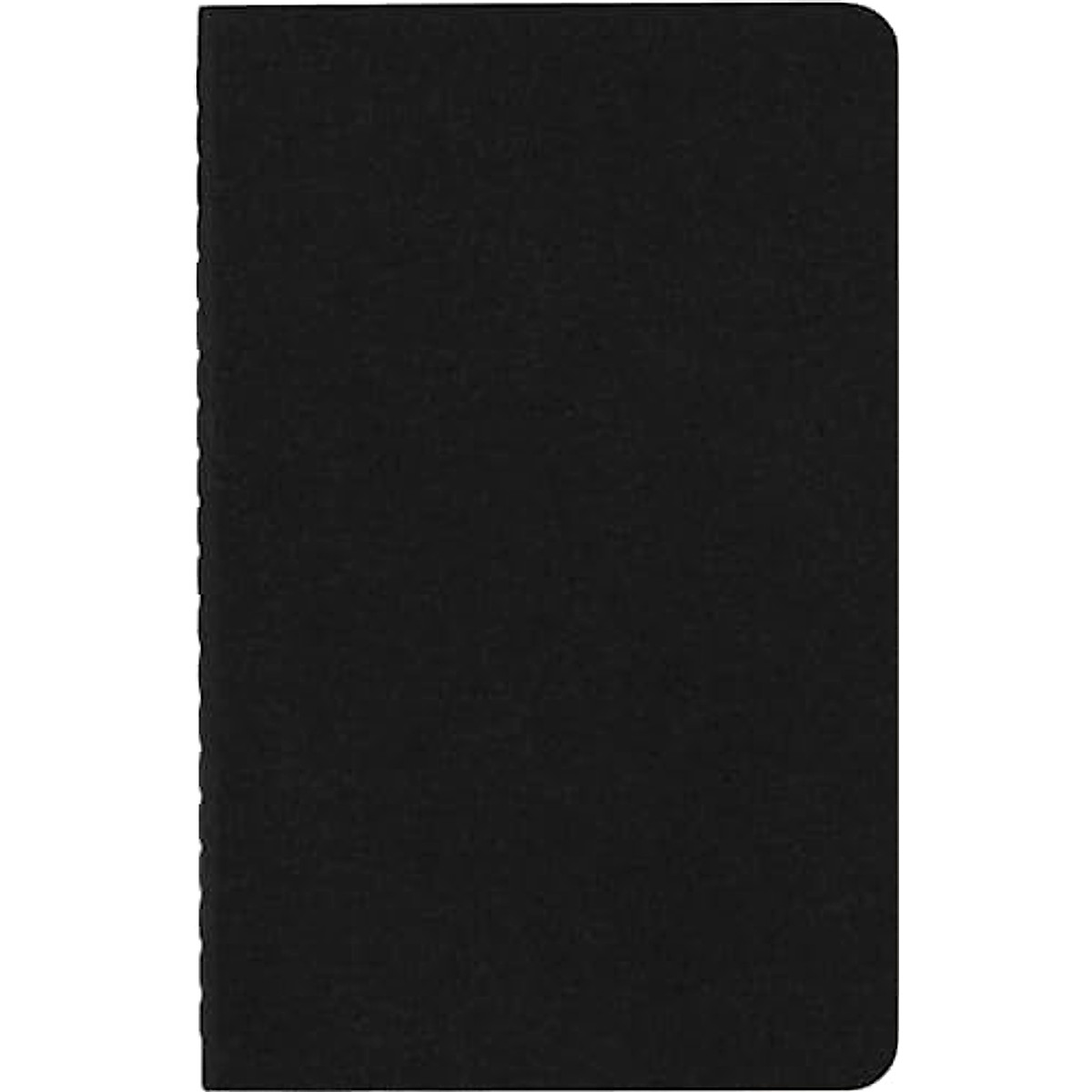 Moleskine Cahier Journal, Soft Cover, Pocket (3.5" x 5.5") Dotted, Black, 64 Pages (Set of 3)
