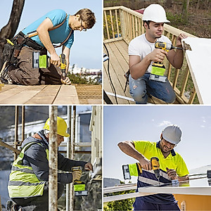 for Ryobi for Dewalt Battery Adapter Converter,Replacement for Dewalt 20V Battery,for Dewalt 20V Cordless Power Tool Adaptor,Work for DEWALT 20V MAX Cordless Drill/Impact Driver Cordless Tool