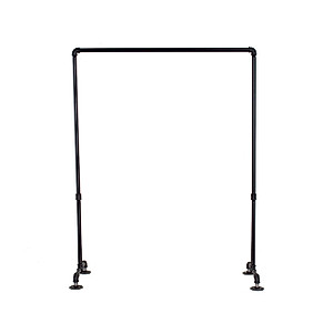 Industrial Pipe Clothing Garment Rack by William Robert's Vintage