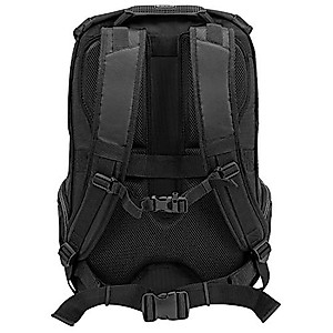Targus Voyager II Travel and Commuter Business Backpack with Hideaway RainCover, Sternum & Waist Buckled Straps, Trolley Strap, Padded Shock-Absorbing Protection for 17.3-Inch Laptop, Black (TSB953GL)