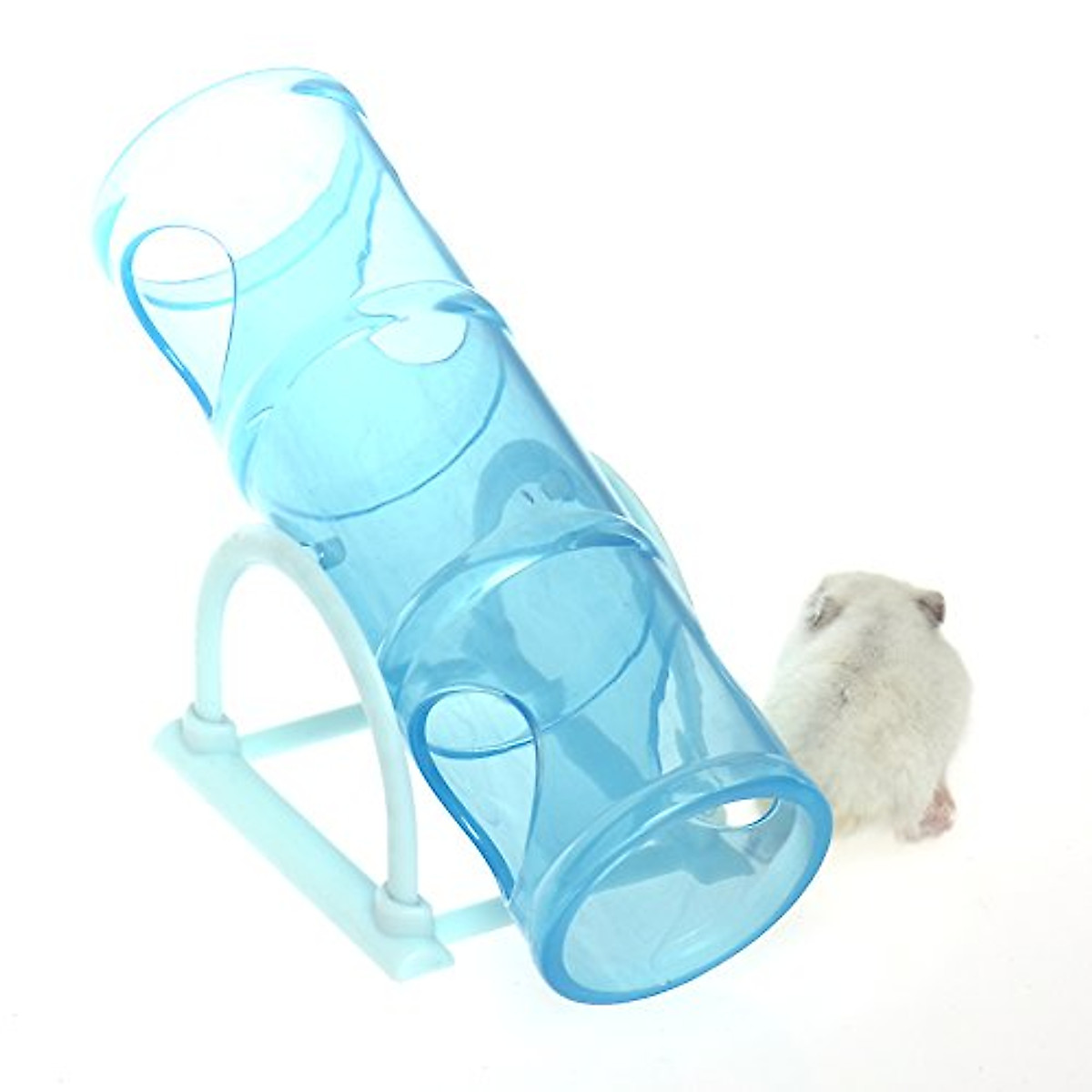 Plastic Hamster Toy Seesaw Barrel Classic Great Fun,Suitable for Rabbit Hamster and Other Small Animal