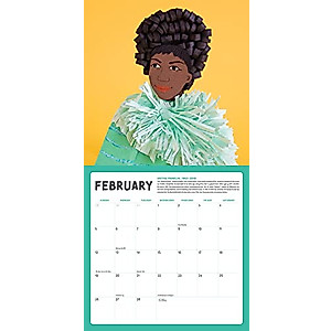 2023 Women Who Broke Glass Ceilings Wall Calendar: 12 Legendary Women Who Always Persisted and Fought Their Way to the Top (Monthly Art Calendar thru Dec. 2023, Inspirational Gift)