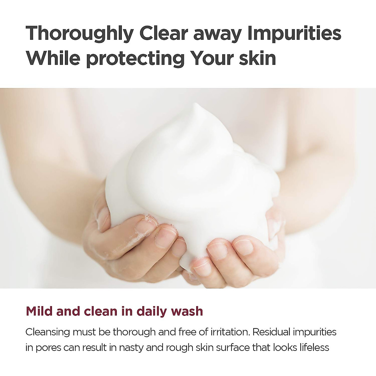 ma:nyo Vitamin C Soda Foam Cleanser | Deep Pore Cleansing Face Wash | Gentle and Non-Irritating | Korean Skincare for Men and Women, 5.0 fl oz (150ml)