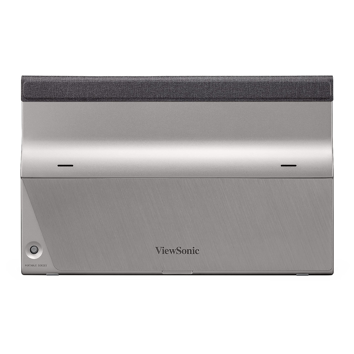 ViewSonic VG1655 15.6 Inch 1080p Portable Monitor with 2 Way Powered 60W USB C, IPS, Eye Care, Dual Speakers, Built-in Stand with Smart Cover , Black