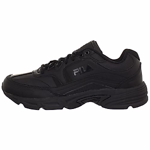 Fila Men's Memory Workshift -m Shoes,Black/Black/Black,15 4E US