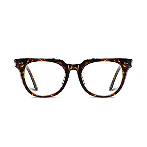 Penbea Blue Light Glasses Women - Computer Gaming Glasses for Women, Blue Light Blocking Glasses Women, Fake Eyeglasses Non Prescription Eye Strain Blue Blockers Glasses for Women - Tortoise