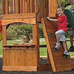 Backyard Discovery Atlantis All Cedar Wooden Swing Set