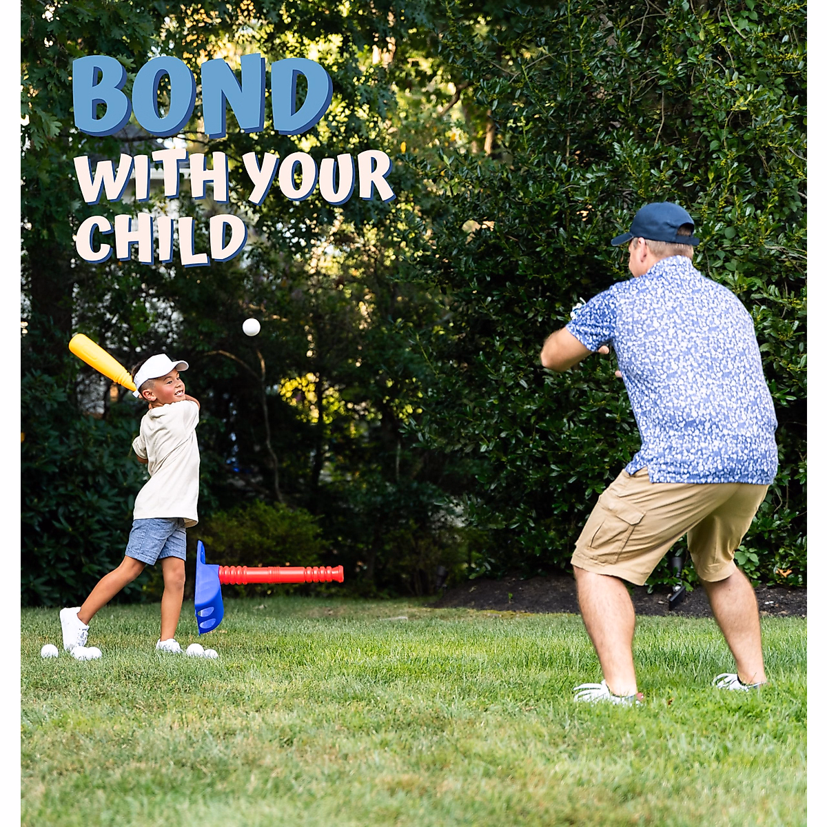 ToyVelt Tee Ball Set for Kids 3-5 - 9 Balls, for Boys & Girls, Great for Toddlers (Multicolor)