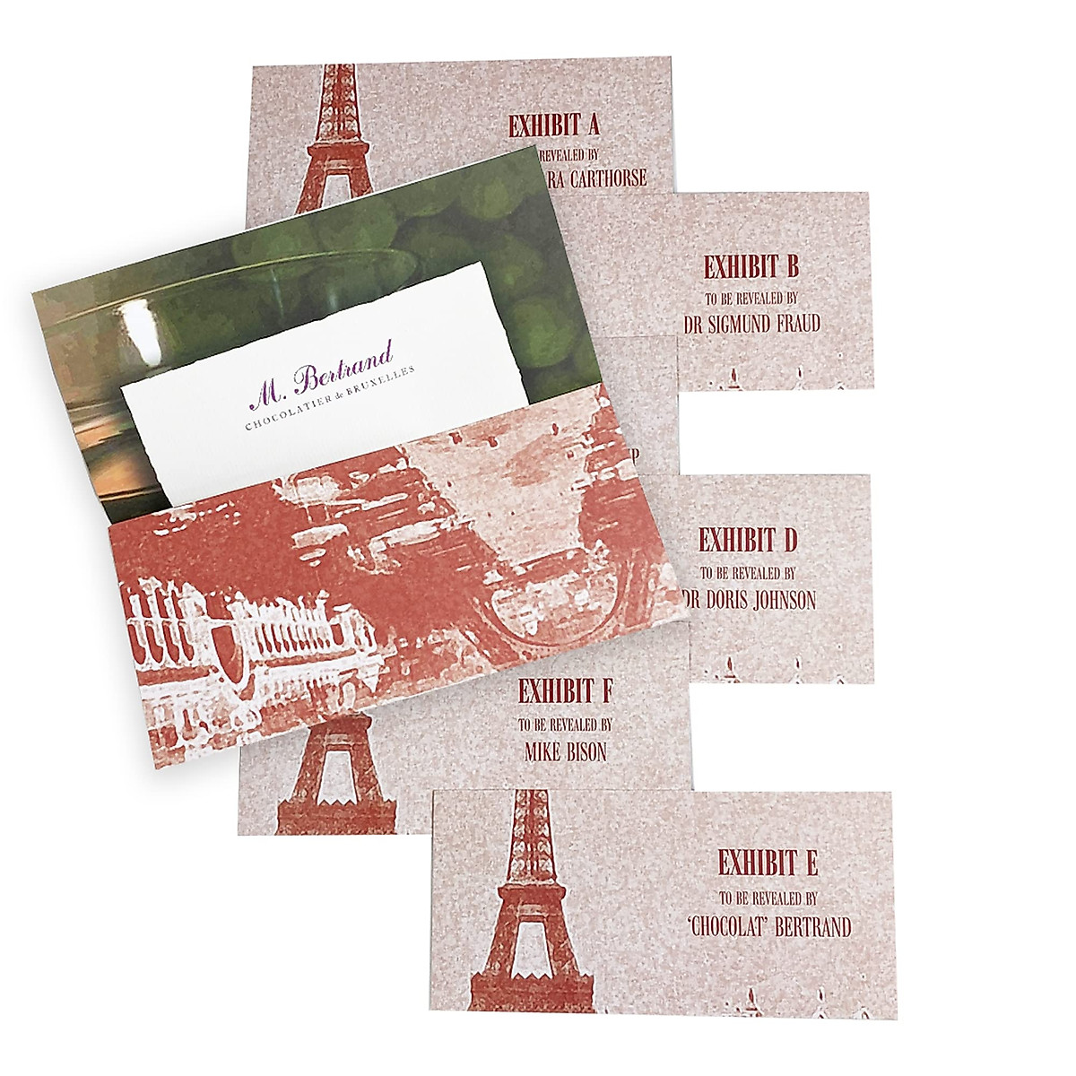 University Games 08441 Death by Chocolate Murder Mystery Dinner Party Game