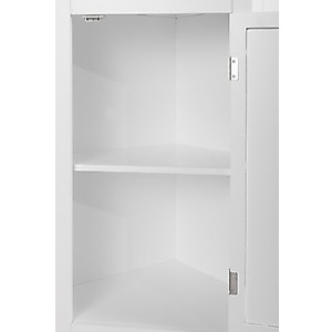 Teamson Home Glancy Detachable Bathroom Cabinet, White