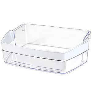 UPGRADED WR71X11044, WR71X11059 Refrigerator Door Bin (Right Door), Compatible with ge Refrigerator (Some Models, not All), Replaces PS6011779, AP5656690, 2691847, EAP6011779 Fridge Door Shelf