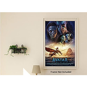 XIHOO Avatar 2: The Way of Water 2022 Movie Poster 24x36, Unframed