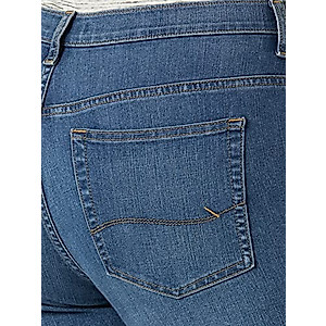 Lee Women's Size Relaxed Fit Denim Capri Jean, soar, 22 Plus