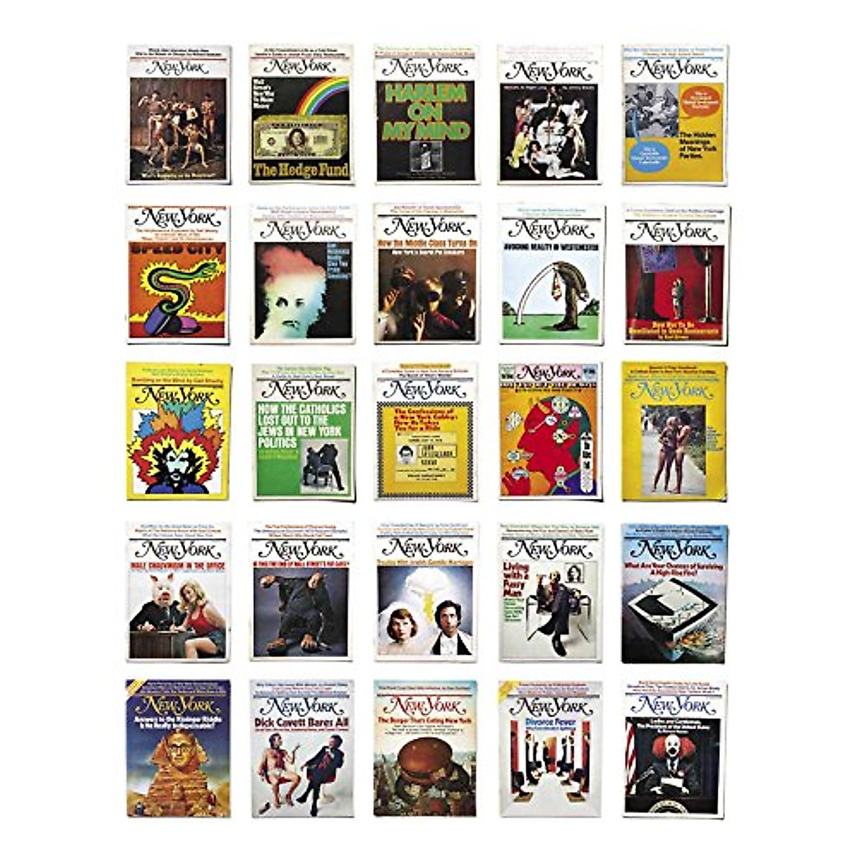 Highbrow, Lowbrow, Brilliant, Despicable: Fifty Years of New York Magazine