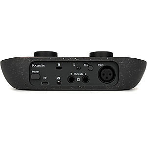 Focusrite Vocaster 1 and SM7B Microphone Solo Podcast Bundle, with Closed-Back Headphones, Deskmount Boom Arm, and 10' XLR Cable